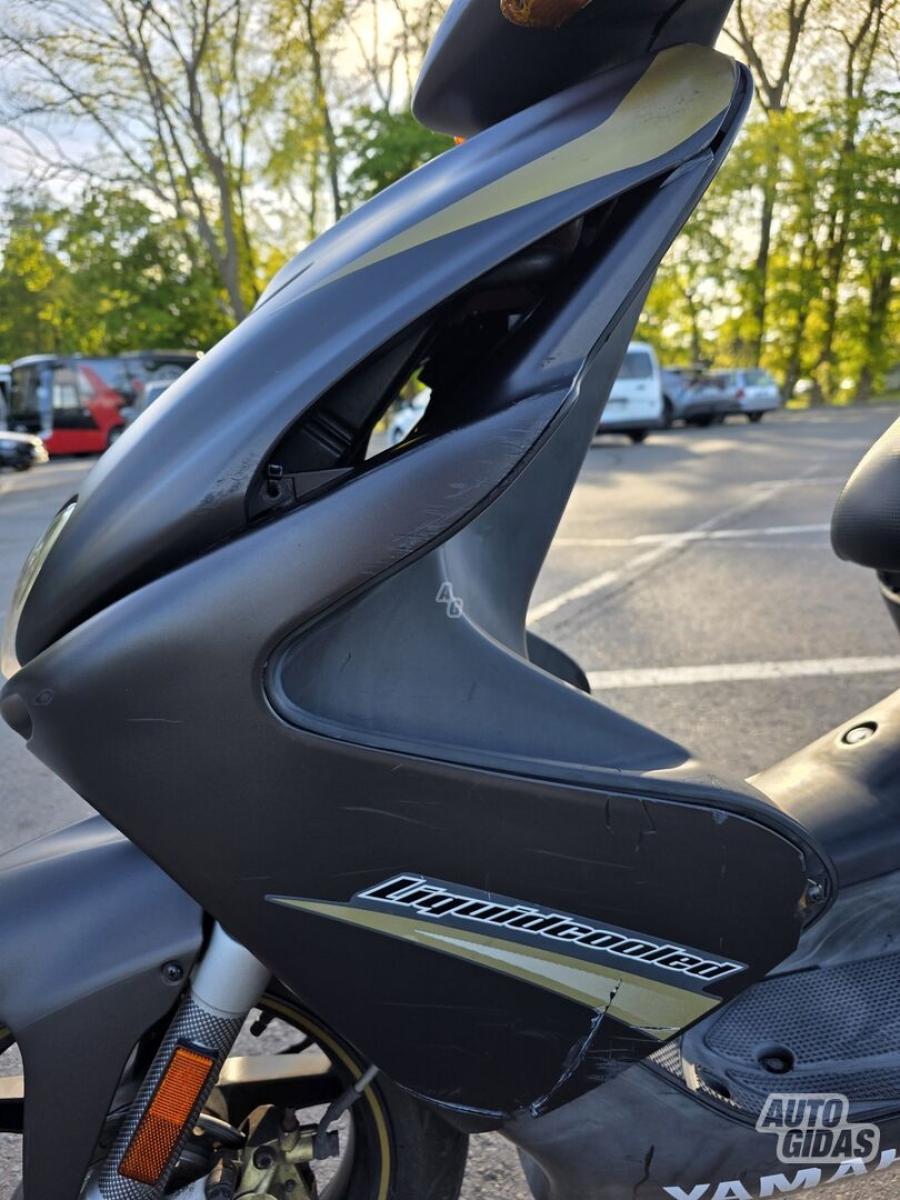 Melns Yamaha Aerox 2011 Palanga, ar dzinēja tilpumu 0.05 L un nobraukumu 29 tūkst. km par 1300 €, foto 6 vietnē AUTOMOTO.COM.LV