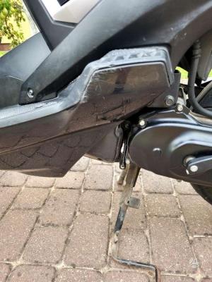 Blue Yamaha Aerox 2014 in Rokiskis, with an engine capacity of 50.00 L and mileage of 7 thousand km for 1700 €, photo 12 on AUTOMOTO.COM.LV