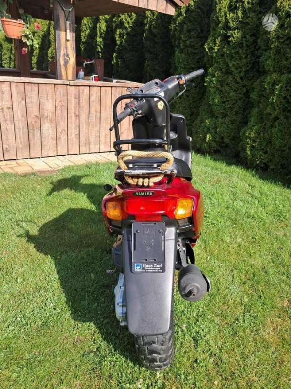 Sarkans Yamaha Booster 2002 Utena, ar dzinēja tilpumu 50.00 L un nobraukumu 19 tūkst. km par 1150 €, foto 10 vietnē AUTOMOTO.COM.LV