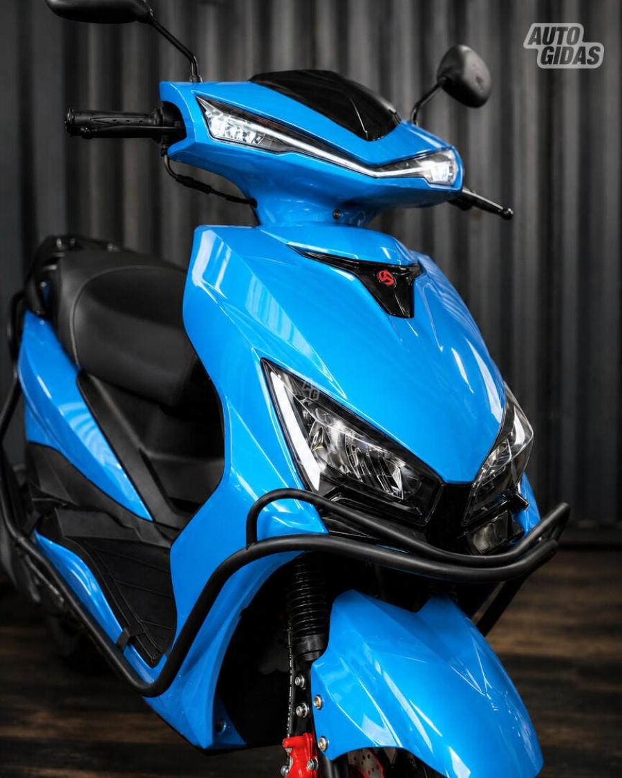 Blue Yamaha Cygnus 2026 in Klaipeda, with an engine capacity of 0.05 L and mileage of 0 thousand km for 1350 €, photo 4 on AUTOMOTO.COM.LV