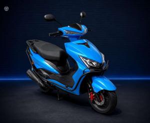 Blue Yamaha Cygnus 2026 in Kaunas, with an engine capacity of 49.00 L and mileage of 0 thousand km for 1350 €, photo 3 on AUTOMOTO.COM.LV