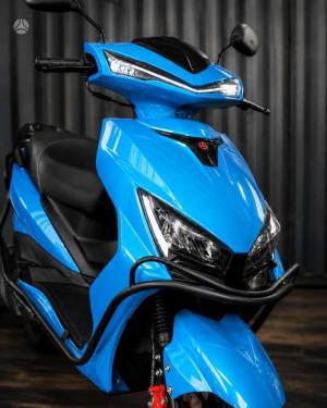 Blue Yamaha Cygnus 2026 in Kaunas, with an engine capacity of 49.00 L and mileage of 0 thousand km for 1350 €, photo 4 on AUTOMOTO.COM.LV