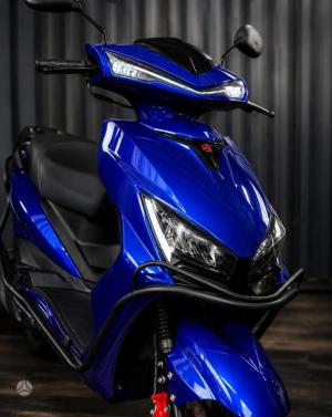 Zils Yamaha Cygnus 2026 Klaipėda, ar dzinēja tilpumu 49.00 L un nobraukumu 0 tūkst. km par 1350 €, foto 3 vietnē AUTOMOTO.COM.LV