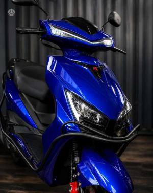 Zils Yamaha Cygnus 2026 Klaipėda, ar dzinēja tilpumu 49.00 L un nobraukumu 0 tūkst. km par 1350 €, foto 3 vietnē AUTOMOTO.COM.LV