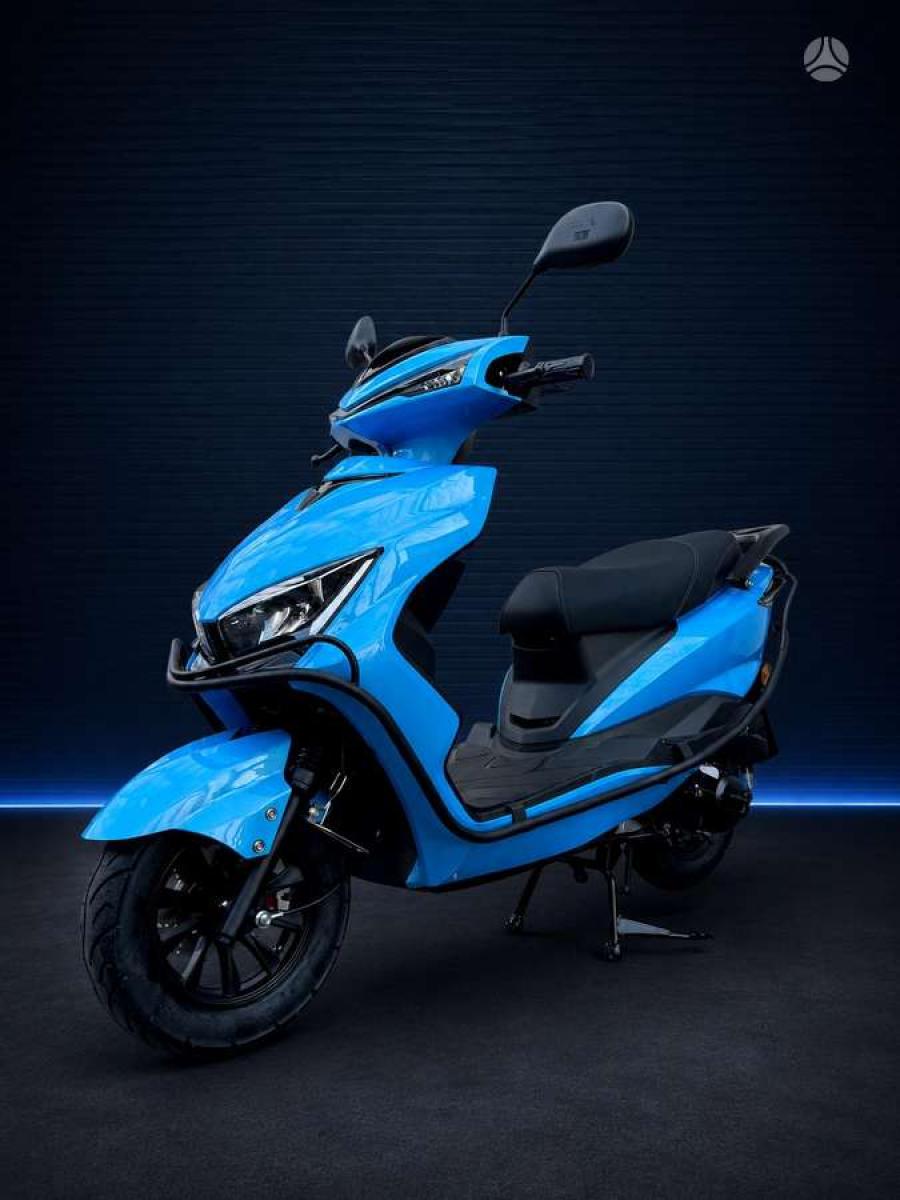 Zils Yamaha Cygnus 2026 Viļņa, ar dzinēja tilpumu 49.00 L un nobraukumu 0 tūkst. km par 1350 €, foto 3 vietnē AUTOMOTO.COM.LV