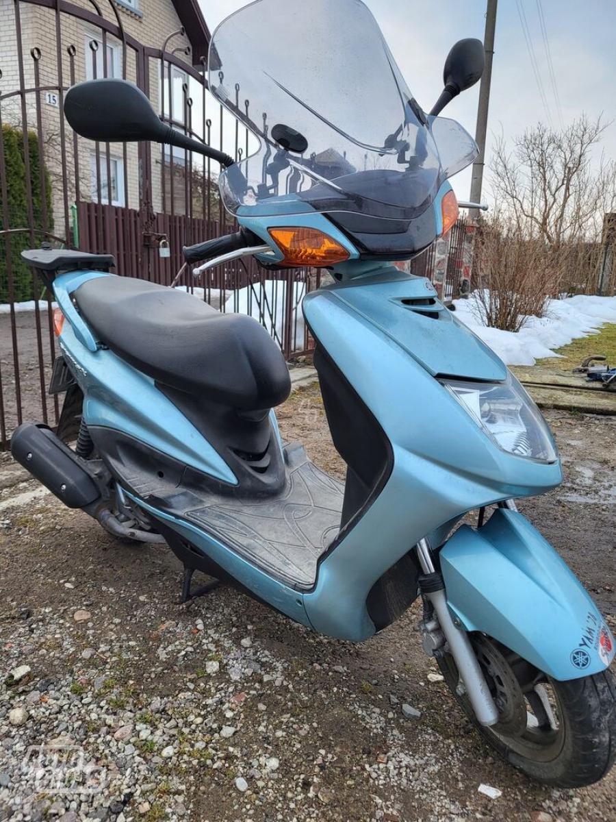 Pelēks Yamaha Cygnus 2006 Klaipėda, ar dzinēja tilpumu 0.13 L un nobraukumu 30 tūkst. km par 525 €, foto 4 vietnē AUTOMOTO.COM.LV