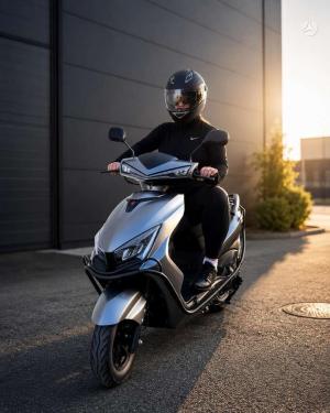 Pelēks Yamaha Cygnus 2026 Lazdijai, ar dzinēja tilpumu 49.00 L un nobraukumu 1 tūkst. km par 1350 €, foto  vietnē AUTOMOTO.COM.LV