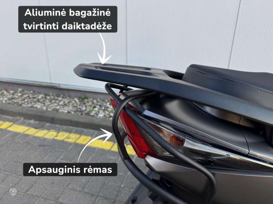 Pelēks Yamaha Cygnus 2026 Panevēža, ar dzinēja tilpumu 49.00 L un nobraukumu 0 tūkst. km par 1350 €, foto 7 vietnē AUTOMOTO.COM.LV