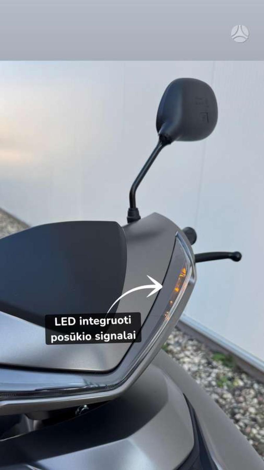 Pelēks Yamaha Cygnus 2026 Panevēža, ar dzinēja tilpumu 49.00 L un nobraukumu 0 tūkst. km par 1350 €, foto 9 vietnē AUTOMOTO.COM.LV