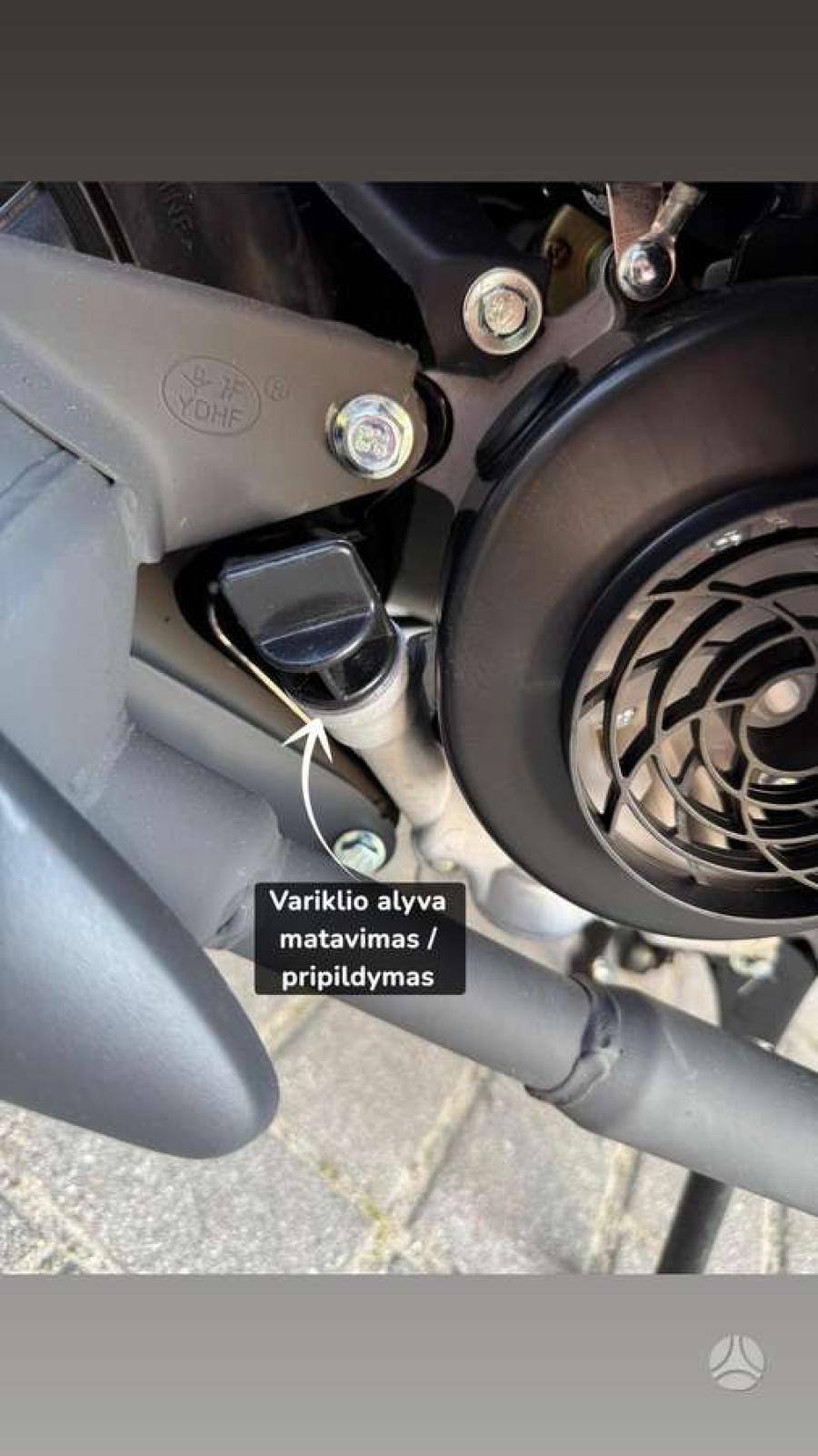 Pelēks Yamaha Cygnus 2026 Panevēža, ar dzinēja tilpumu 49.00 L un nobraukumu 0 tūkst. km par 1350 €, foto 13 vietnē AUTOMOTO.COM.LV