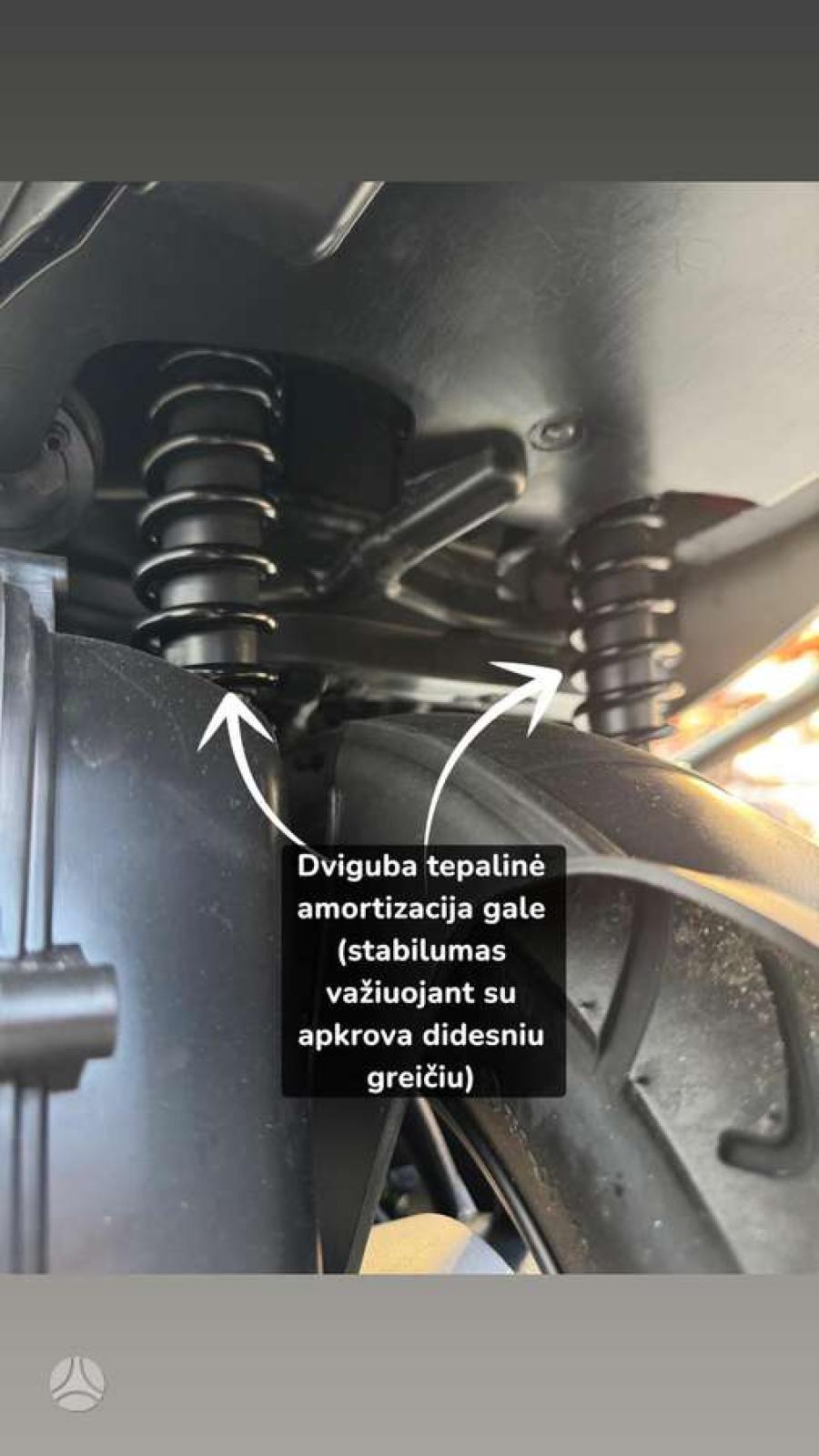Pelēks Yamaha Cygnus 2026 Pasvalys, ar dzinēja tilpumu 49.00 L un nobraukumu 0 tūkst. km par 1350 €, foto 7 vietnē AUTOMOTO.COM.LV