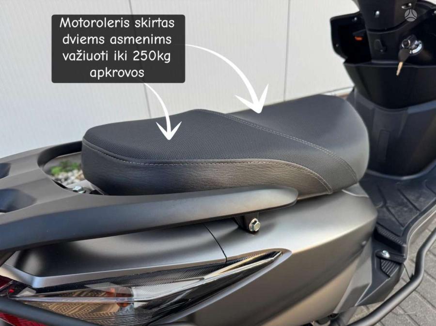 Pelēks Yamaha Cygnus 2026 Pasvalys, ar dzinēja tilpumu 49.00 L un nobraukumu 0 tūkst. km par 1350 €, foto 8 vietnē AUTOMOTO.COM.LV