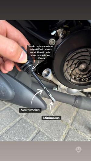 Pelēks Yamaha Cygnus 2026 Pasvalys, ar dzinēja tilpumu 49.00 L un nobraukumu 0 tūkst. km par 1350 €, foto 14 vietnē AUTOMOTO.COM.LV