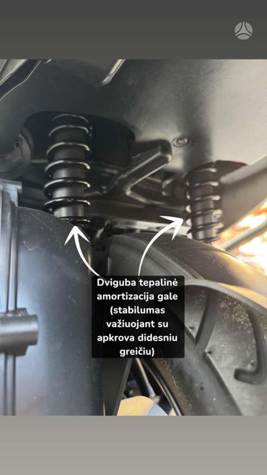 Pelēks Yamaha Cygnus 2026 Klaipėda, ar dzinēja tilpumu 49.00 L un nobraukumu 0 tūkst. km par 1350 €, foto 11 vietnē AUTOMOTO.COM.LV