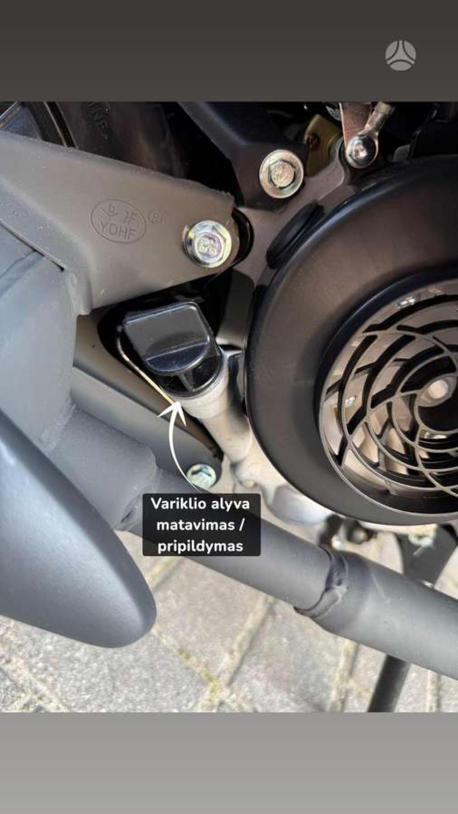 Pelēks Yamaha Cygnus 2026 Klaipėda, ar dzinēja tilpumu 49.00 L un nobraukumu 0 tūkst. km par 1350 €, foto 13 vietnē AUTOMOTO.COM.LV