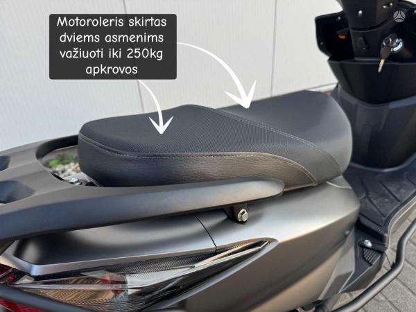 Grey Yamaha Cygnus 2026 in Panevezys, with an engine capacity of 49.00 L and mileage of 0 thousand km for 1350 €, photo 8 on AUTOMOTO.COM.LV