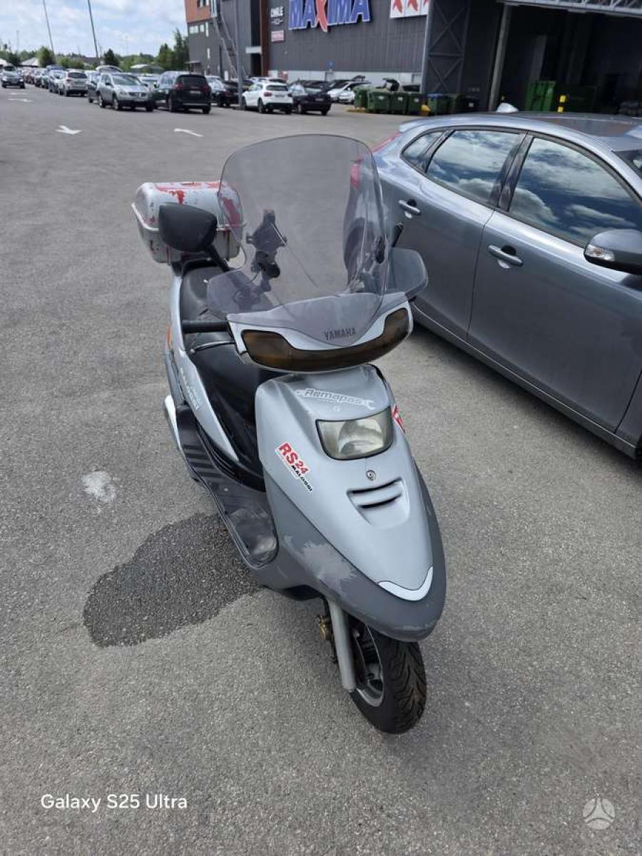 Yamaha Cygnus 1998 in Klaipeda, with an engine capacity of 0.13 L and mileage of 21 thousand km for 250 €, photo 1 on AUTOMOTO.COM.LV