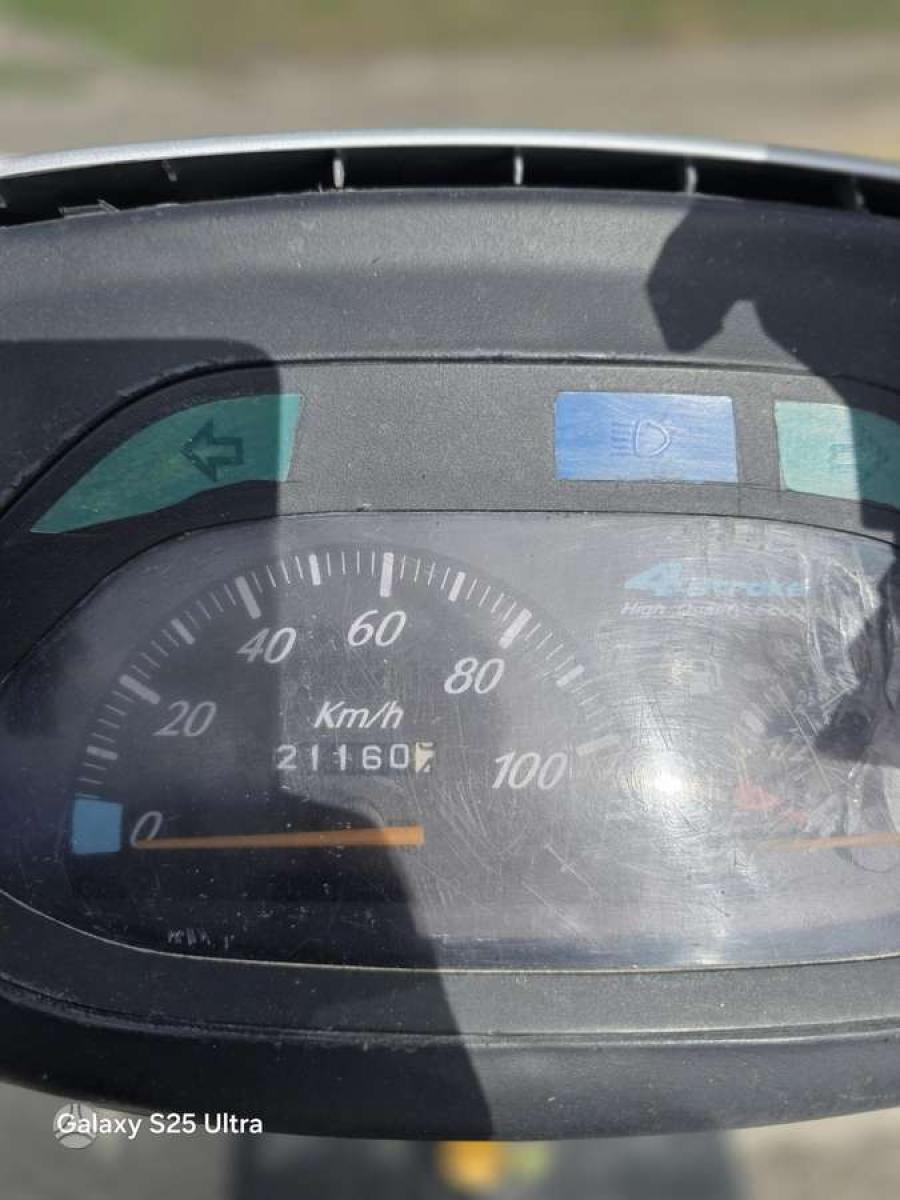 Yamaha Cygnus 1998 in Klaipeda, with an engine capacity of 0.13 L and mileage of 21 thousand km for 250 €, photo 4 on AUTOMOTO.COM.LV