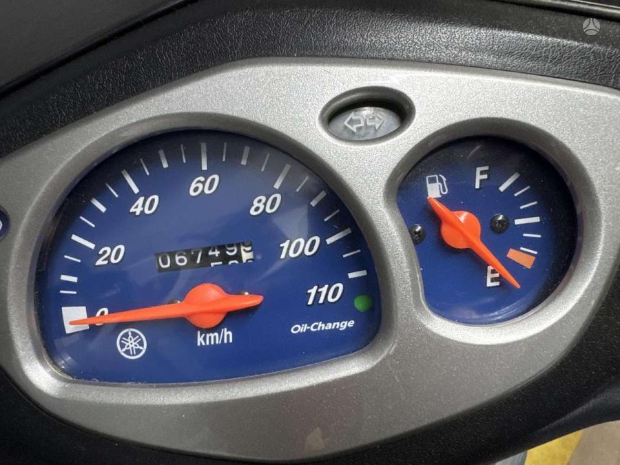 Yamaha Cygnus 2005 in Vilnius, with an engine capacity of 0.13 L and mileage of 67 thousand km for 950 €, photo 3 on AUTOMOTO.COM.LV