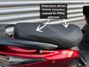 Red Yamaha Cygnus 2026 in Druskininkai, with an engine capacity of 49.00 L and mileage of 0 thousand km for 1350 €, photo 17 on AUTOMOTO.COM.LV