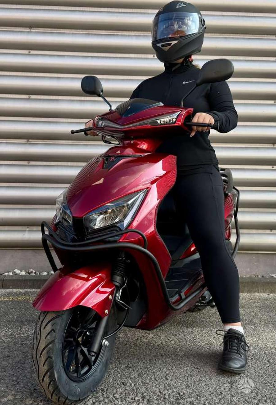 Red Yamaha Cygnus 2026 in Siauliai, with an engine capacity of 49.00 L and mileage of 0 thousand km for 1350 €, photo 18 on AUTOMOTO.COM.LV