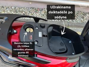 Red Yamaha Cygnus 2026 in Vilnius, with an engine capacity of 0.05 L and mileage of 0 thousand km for 1350 €, photo 9 on AUTOMOTO.COM.LV
