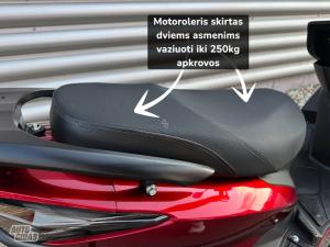 Red Yamaha Cygnus 2026 in Vilnius, with an engine capacity of 0.05 L and mileage of 0 thousand km for 1350 €, photo 14 on AUTOMOTO.COM.LV