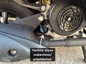 Red Yamaha Cygnus 2026 in Vilnius, with an engine capacity of 0.05 L and mileage of 0 thousand km for 1350 €, photo 16 on AUTOMOTO.COM.LV