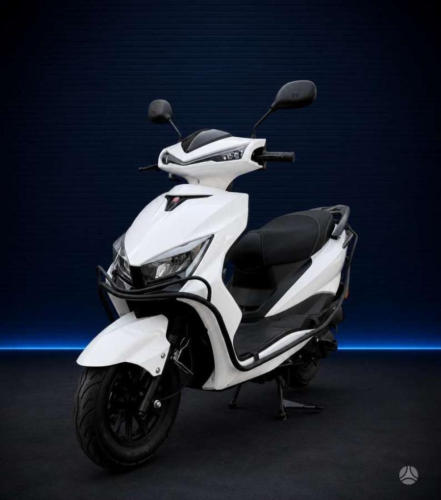 Balts Yamaha Cygnus 2026 Viļņa, ar dzinēja tilpumu 49.00 L un nobraukumu 0 tūkst. km par 1350 €, foto 3 vietnē AUTOMOTO.COM.LV