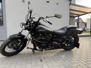 Melns Yamaha Drag Star 1997 Vilkaviškis, ar dzinēja tilpumu 0.65 L un nobraukumu 0 tūkst. km par 2500 €, foto  vietnē AUTOMOTO.COM.LV