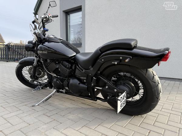 Black Yamaha Drag Star 1997 in Vilkaviskis, with an engine capacity of 0.65 L and mileage of 0 thousand km for 2500 €, photo 5 on AUTOMOTO.COM.LV