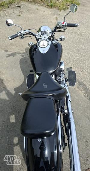 Black Yamaha Drag Star 2004 in Kaunas, with an engine capacity of 1.10 L and mileage of 50 thousand km for 3800 €, photo 6 on AUTOMOTO.COM.LV
