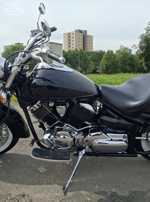 Black Yamaha Drag Star 2004 in Kaunas, with an engine capacity of 1.10 L and mileage of 50 thousand km for 3800 €, photo 7 on AUTOMOTO.COM.LV