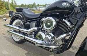 Black Yamaha Drag Star 2004 in Kaunas, with an engine capacity of 1.10 L and mileage of 50 thousand km for 3800 €, photo 8 on AUTOMOTO.COM.LV