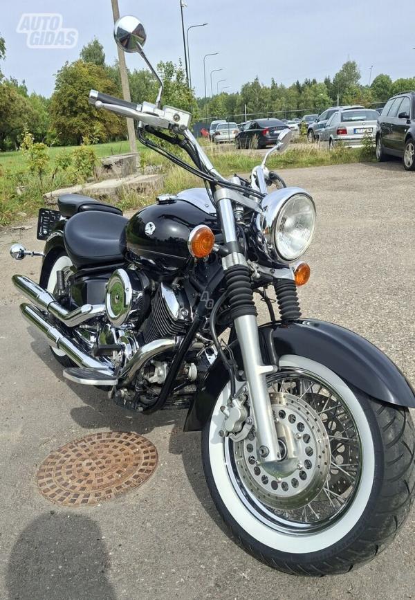 Melns Yamaha Drag Star 2004 Kauņa, ar dzinēja tilpumu 1.10 L un nobraukumu 50 tūkst. km par 3800 €, foto 4 vietnē AUTOMOTO.COM.LV