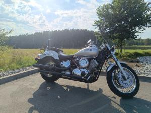 Grey Yamaha Drag Star 2008 in Vilnius, with an engine capacity of 1.10 L and mileage of 38 thousand km for 3600 €, photo 5 on AUTOMOTO.COM.LV