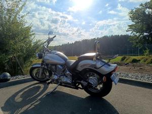 Grey Yamaha Drag Star 2008 in Vilnius, with an engine capacity of 1.10 L and mileage of 38 thousand km for 3600 €, photo 7 on AUTOMOTO.COM.LV