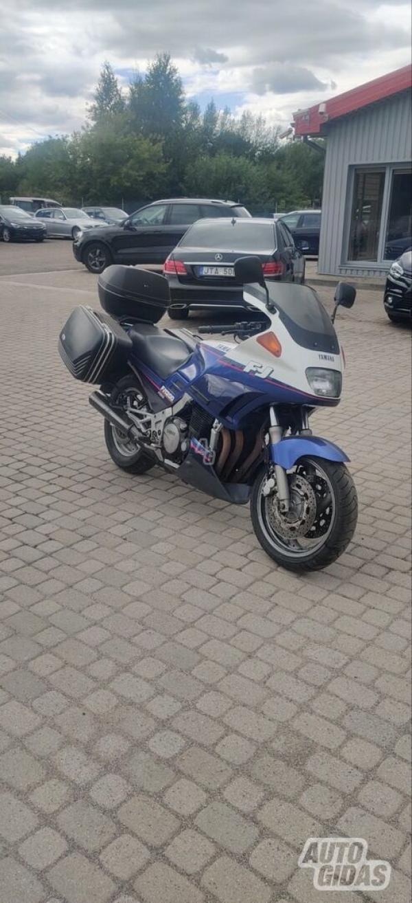 Синий Ямаха FJ 1200 1992 в Радвилишкис, объемом двигателя 1.20 л и пробегом 0 тыс. км за 1350 €, фото 1 на AUTOMOTO.COM.LV