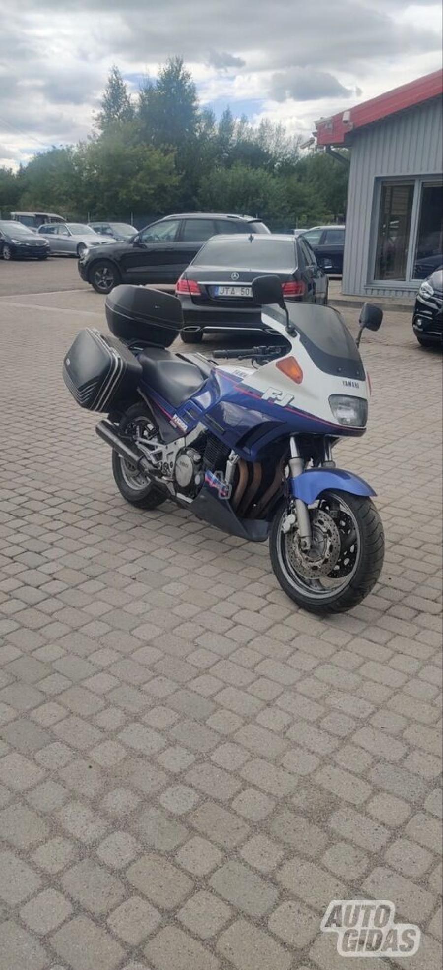 Синий Ямаха FJ 1200 1992 в Радвилишкис, объемом двигателя 1.20 л и пробегом 0 тыс. км за 1350 €, фото 1 на AUTOMOTO.COM.LV