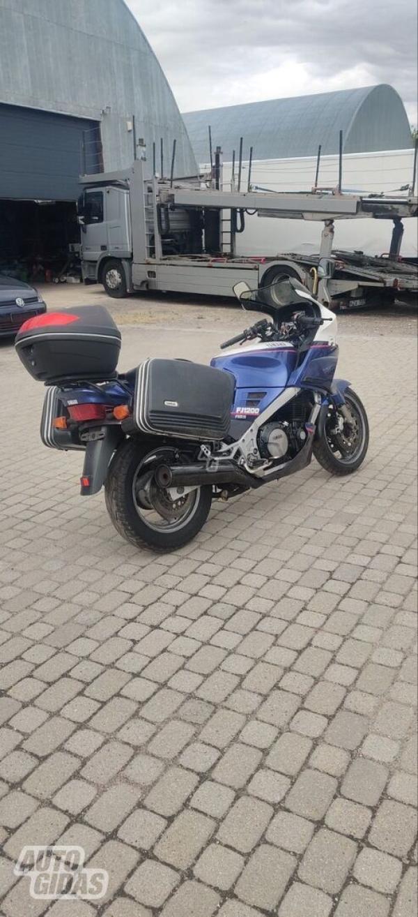 Синий Ямаха FJ 1200 1992 в Радвилишкис, объемом двигателя 1.20 л и пробегом 0 тыс. км за 1350 €, фото 3 на AUTOMOTO.COM.LV