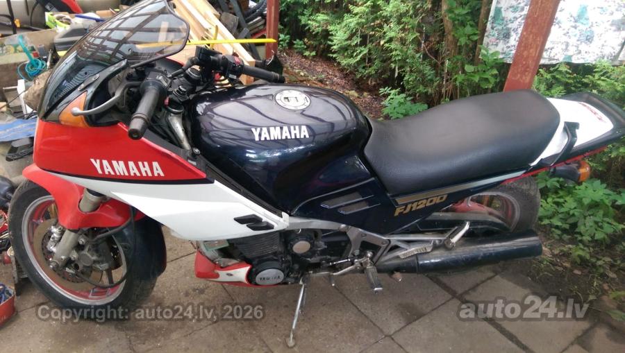 Grey Yamaha FJ 1200 1987 in Tallinn, with an engine capacity of 1.17 L and mileage of 71 thousand km for 1990 €, photo 4 on AUTOMOTO.COM.LV