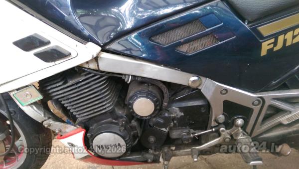 Grey Yamaha FJ 1200 1987 in Tallinn, with an engine capacity of 1.17 L and mileage of 71 thousand km for 1990 €, photo 9 on AUTOMOTO.COM.LV