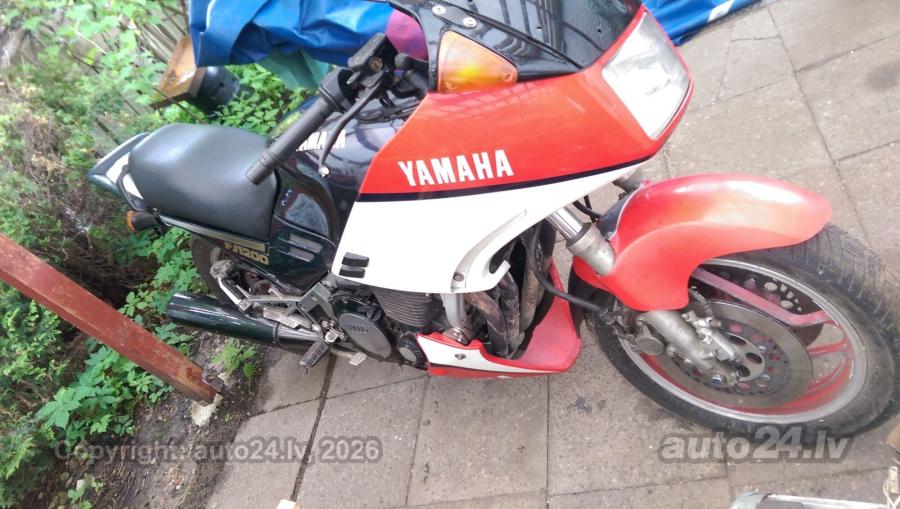 Grey Yamaha FJ 1200 1987 in Tallinn, with an engine capacity of 1.17 L and mileage of 71 thousand km for 1990 €, photo 22 on AUTOMOTO.COM.LV