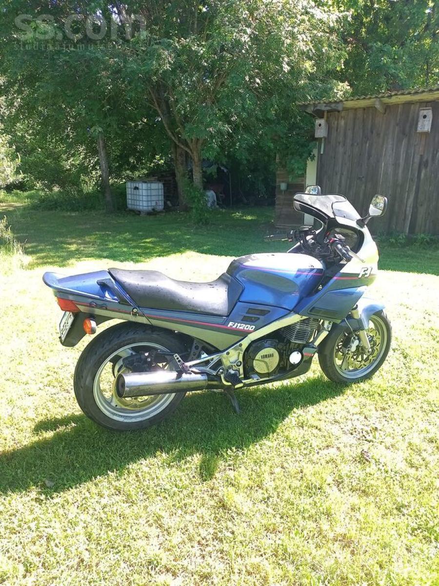 Yamaha FJ 1200 1992 Bauska, ar dzinēja tilpumu 1.20 L un nobraukumu 0 tūkst. km par 1465 €, foto 1 vietnē AUTOMOTO.COM.LV