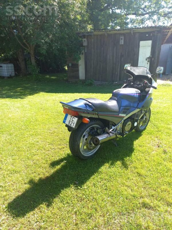 Ямаха FJ 1200 1992 в Бауска, объемом двигателя 1.20 л и пробегом 0 тыс. км за 1465 €, фото 3 на AUTOMOTO.COM.LV