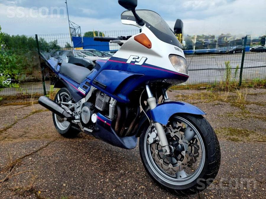 Yamaha FJ 1200 1992 Rīga, ar dzinēja tilpumu 1.20 L un nobraukumu 0 tūkst. km par 1780 €, foto 1 vietnē AUTOMOTO.COM.LV