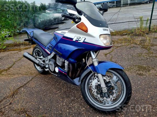 Ямаха FJ 1200 1992 в Рига, объемом двигателя 1.20 л и пробегом 0 тыс. км за 1780 €, фото 6 на AUTOMOTO.COM.LV
