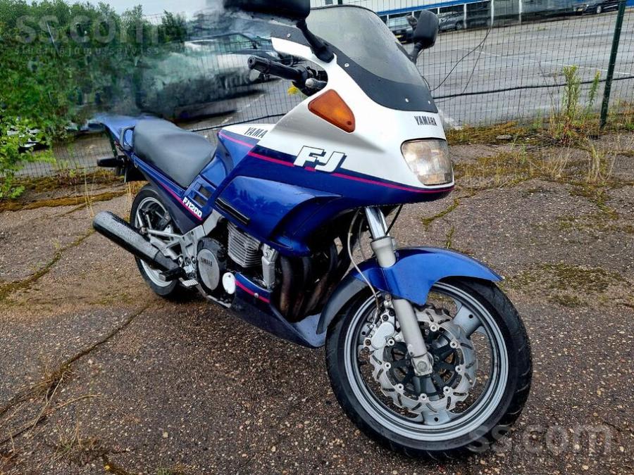 Yamaha FJ 1200 1992 Rīga, ar dzinēja tilpumu 1.20 L un nobraukumu 0 tūkst. km par 1780 €, foto 7 vietnē AUTOMOTO.COM.LV