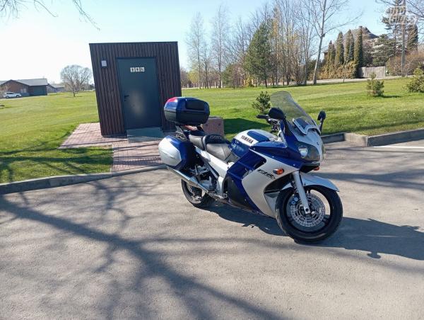 Blue Yamaha FJR 1300 2001 in Palanga, with an engine capacity of 1.30 L and mileage of 58 thousand km for 3650 €, photo 1 on AUTOMOTO.COM.LV