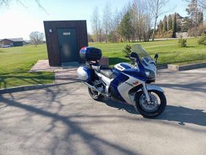 Blue Yamaha FJR 1300 2001 in Palanga, with an engine capacity of 1.30 L and mileage of 58 thousand km for 3650 €, photo  on AUTOMOTO.COM.LV